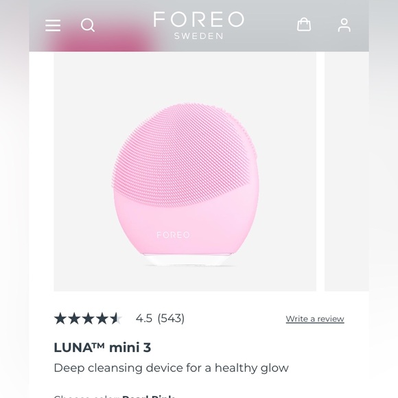 FOREO | Bags | New In Box Foreo Luna Mini 3 | Poshmark